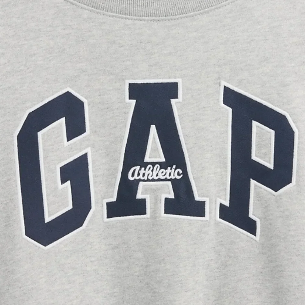 GAP | Tops | New Gap Heavyweight French Terry Oversized Mockneck Logo ...